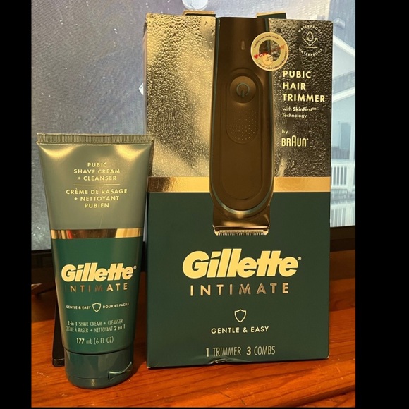 gillette | Bath & Body | Gillette Intimate Pubic Hair Trimmer Shave ...